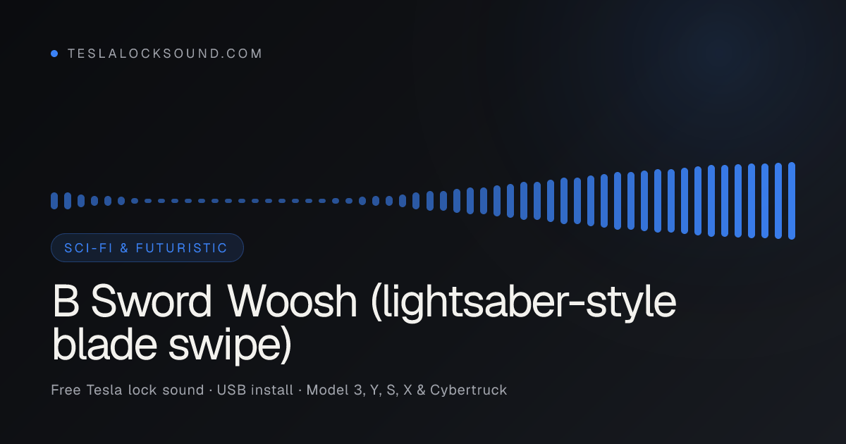 B Sword Woosh (lightsaber-style blade swipe) — Tesla Lock Sound (Free ...